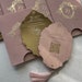 Luxury Gold Acrylic Velvet Suede QR Code | Minimalist Wedding Set ...