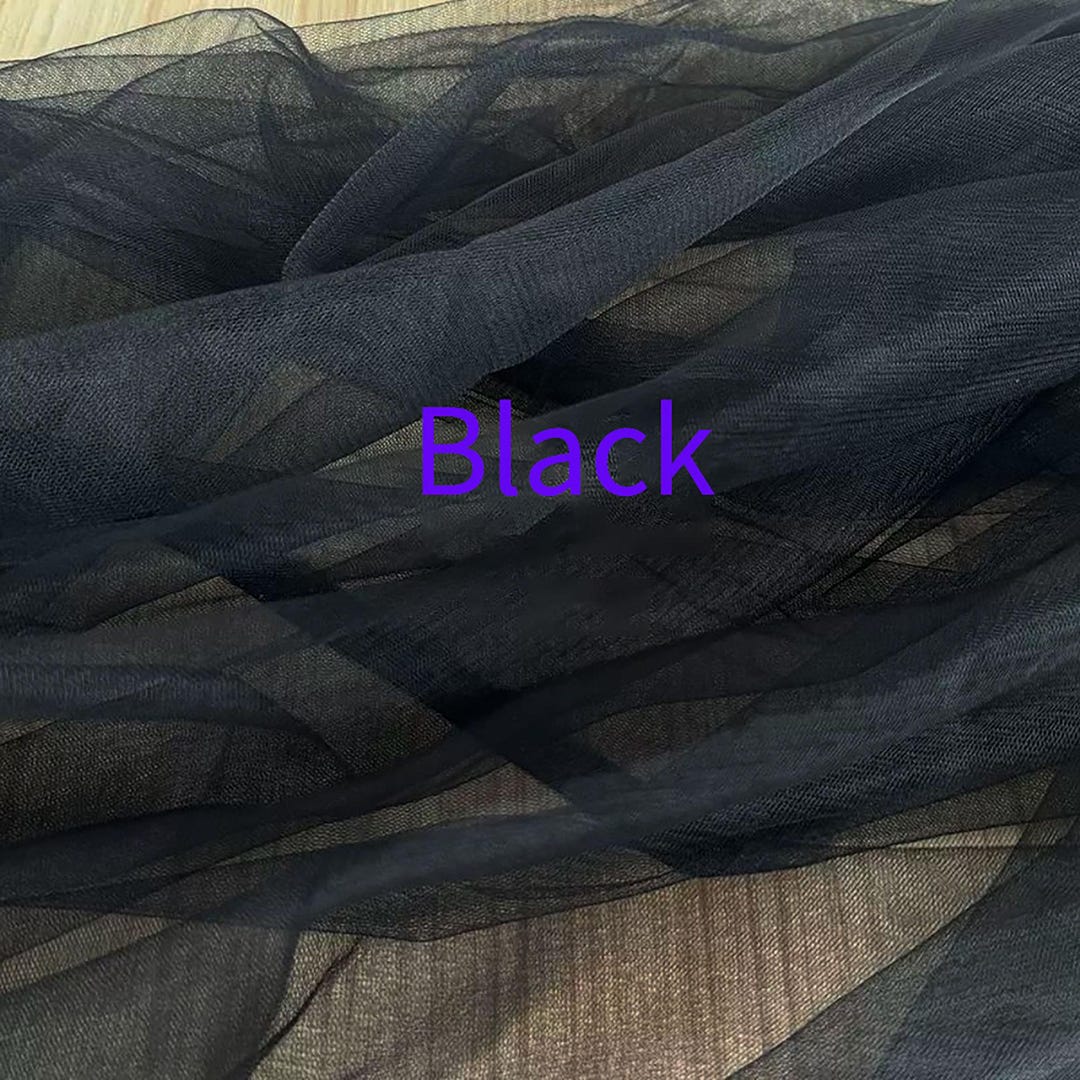 Solid Color Lace Fabric 2 Yards Long Lace Tulle for Dress,costumes 63 ...