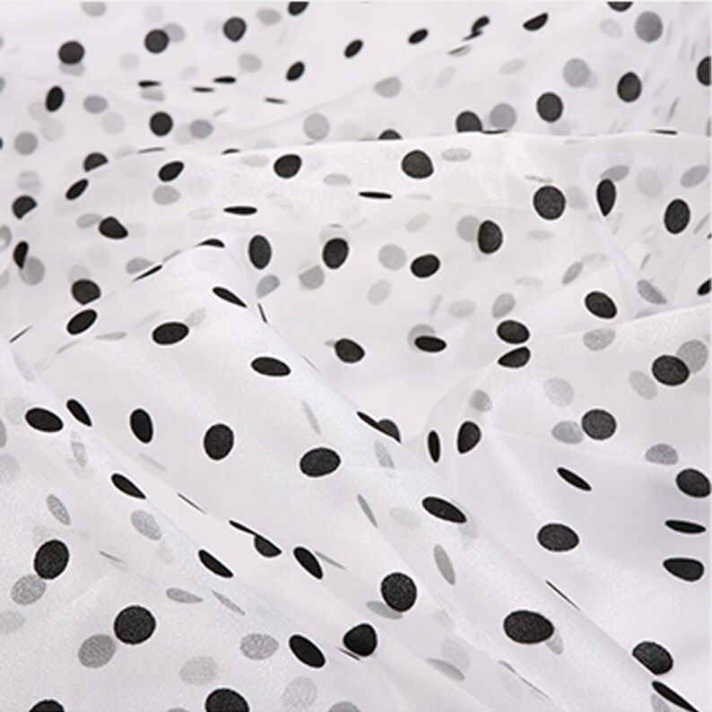 Organza Fabric With Dots Shimmery Lace Mesh by Yard for Birthday Dress ...
