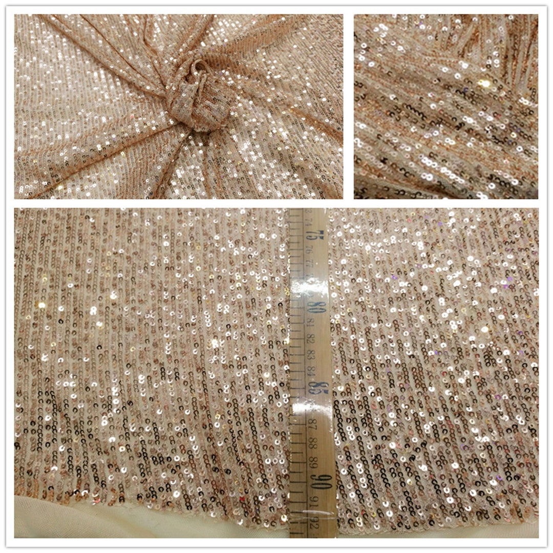 Sparkle Lace Fabric by Yard Stretchy Sequined Costume Lace Overlay for ...