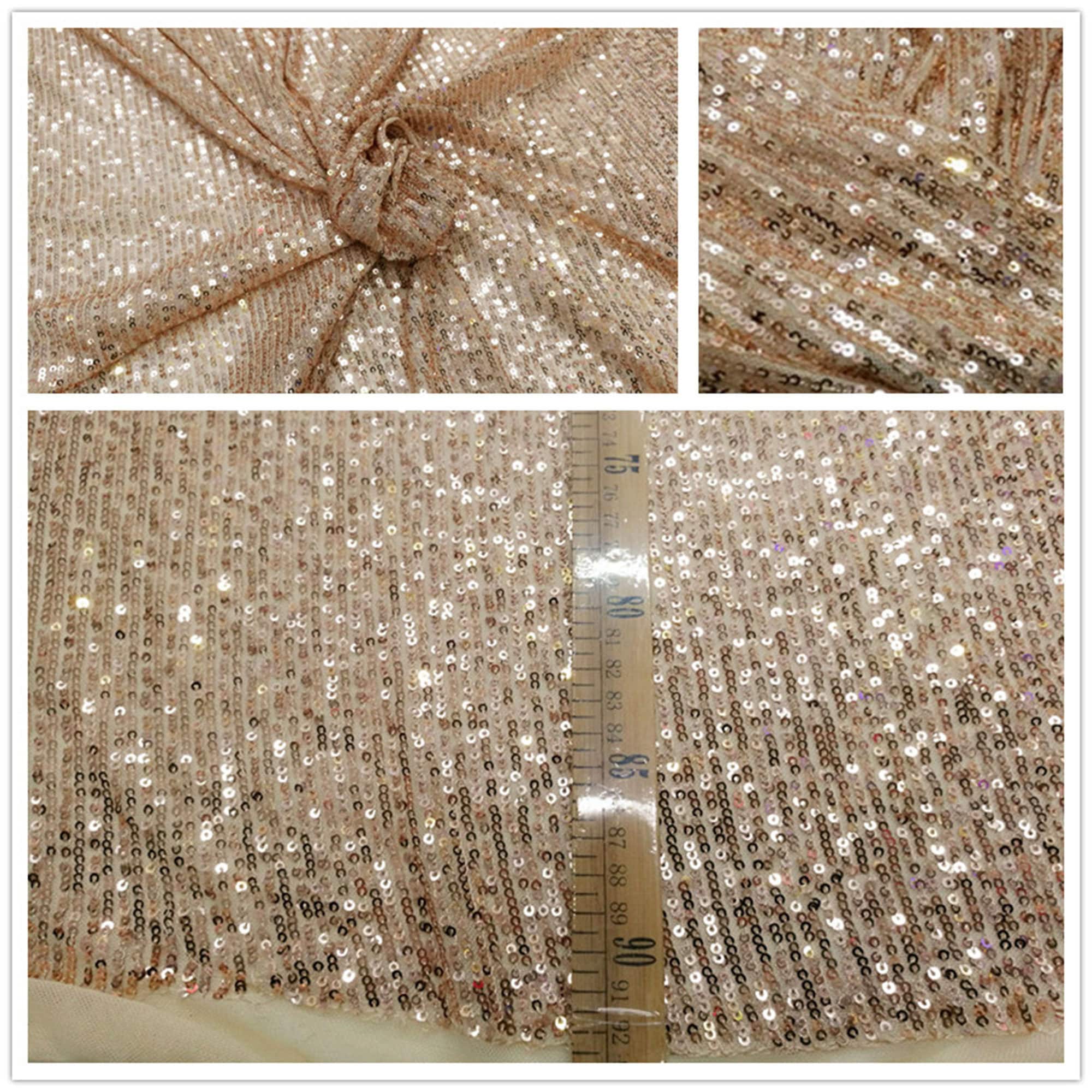 Sparkle Lace Fabric by Yard Stretchy Sequined Costume Lace - Etsy