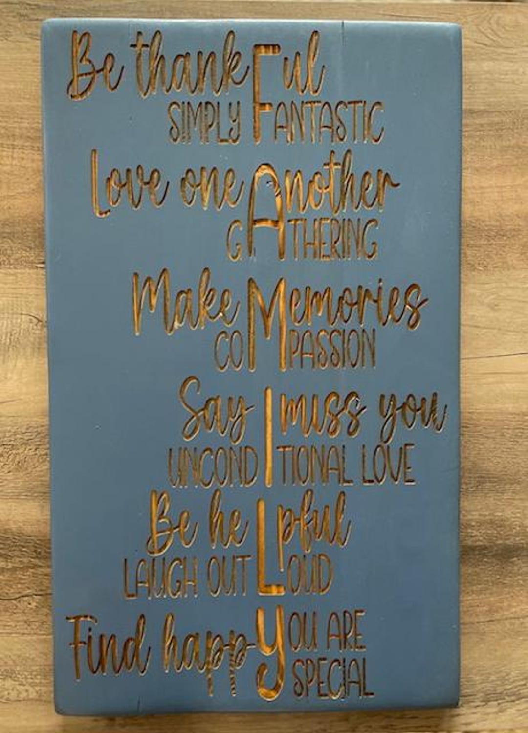 Family Rustic Farmhouse Sign Wall Decor - Etsy