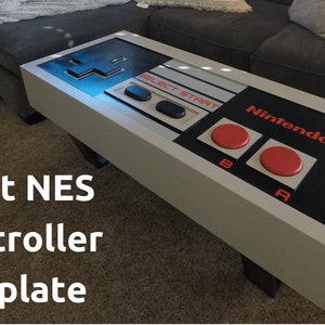 Giant NES Controller Template - Etsy
