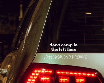 Fast Lane Decal - Etsy