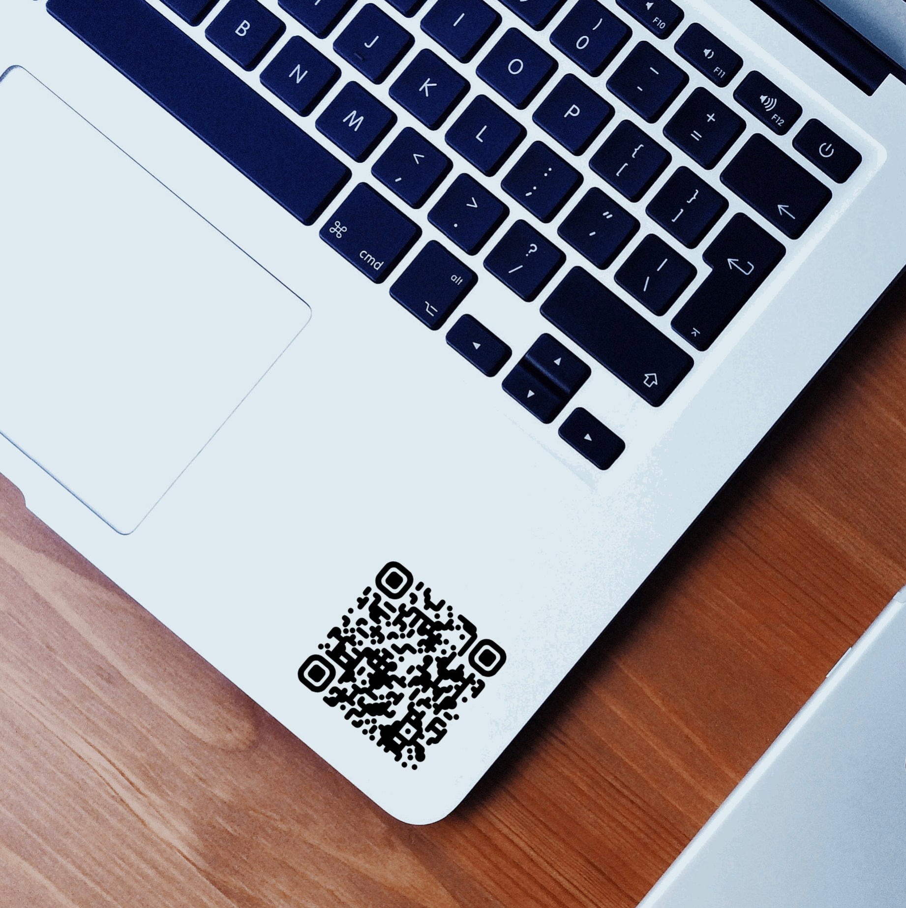 Custom QR Code Vinyl Decal Advertise Your Business Shop | Etsy