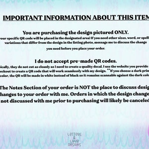 Scan to Shop With Custom QR Code Vinyl Decal Advertise Your Business ...