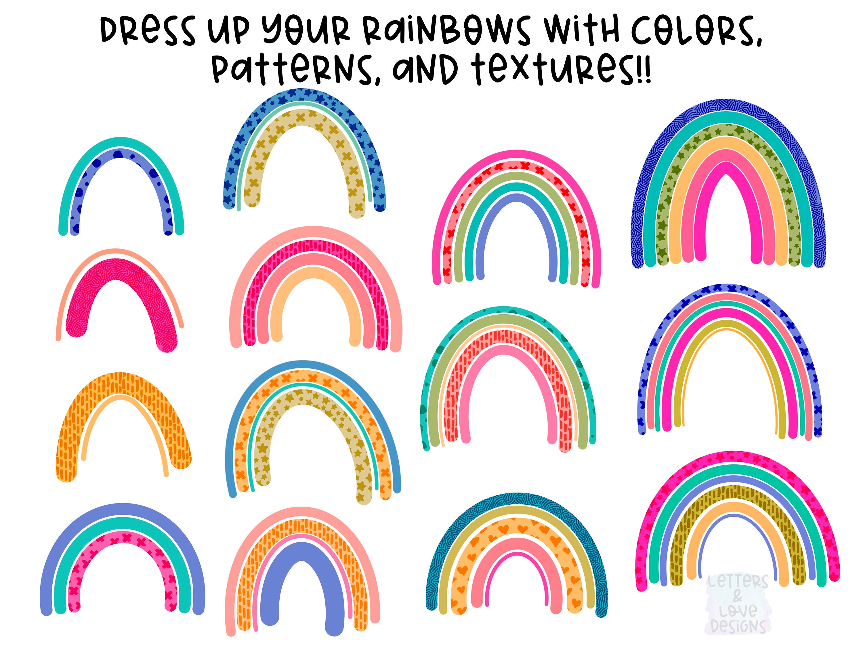 Ultimate Rainbow Maker Procreate Brush Set for Use With Ipad - Etsy
