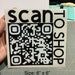 Scan to Shop With Custom QR Code Vinyl Decal Advertise Your Business ...
