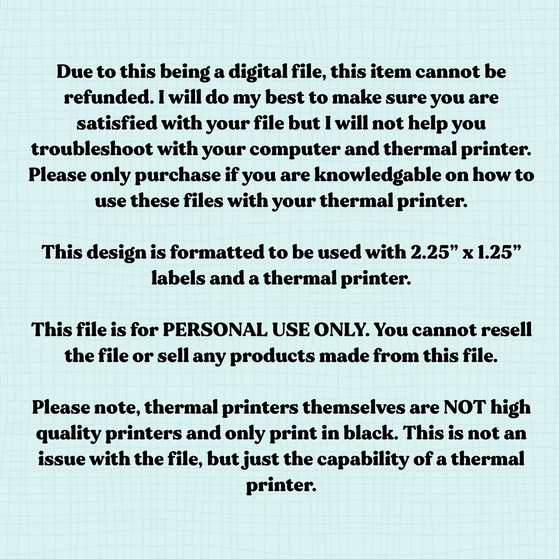 Pick up for Blank (write Name) - PNG Thermal Printer Sticker Label ...
