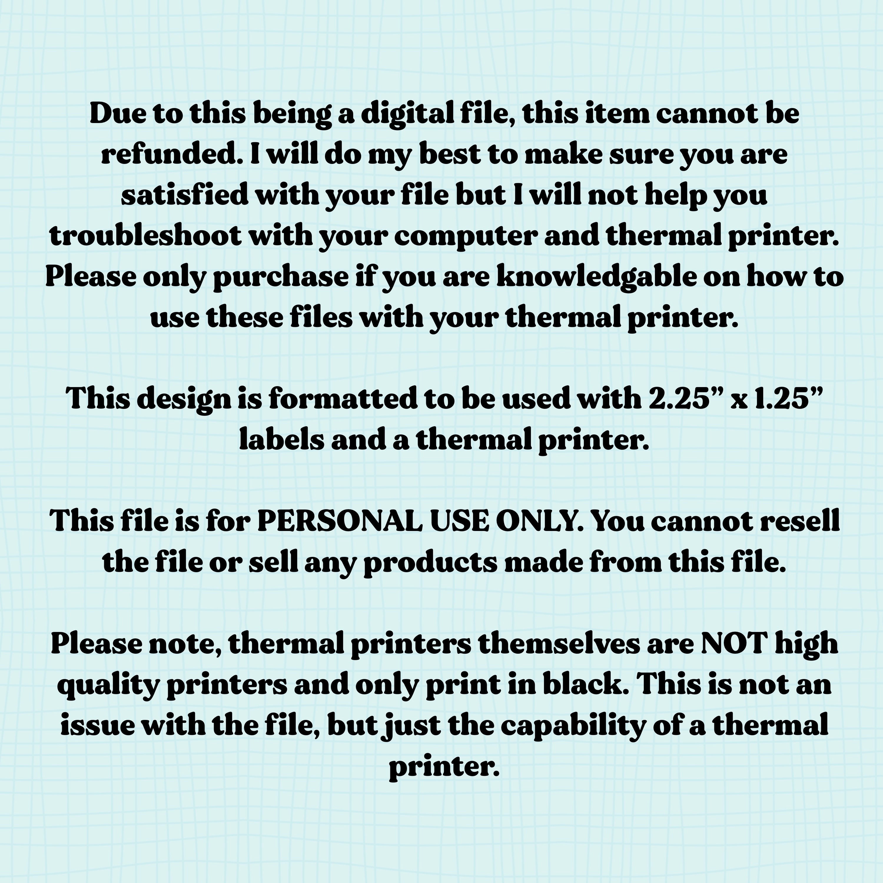 Fragile Handle With Care PNG Thermal Printer Sticker Label | Etsy