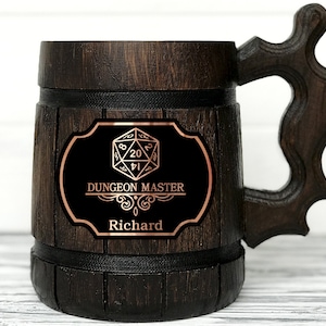 Dungeon Master Mug. Personalized Dungeon and Dragons Mug Gamer Gift ...