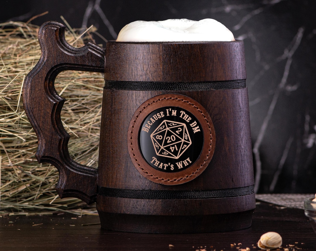 Because I'm the DM That's Why Mug. Dungeon and Dragons Mug Custom Beer ...