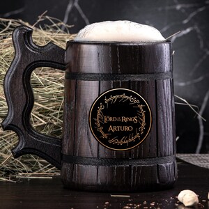 Lord of the Rings Gift. Hobbit Mug. the One Ring Mug. Custom Beer ...