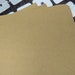 50 Blank 5x5 Square Cardstock Cards . Flat Large Cards . Kraft Brown ...