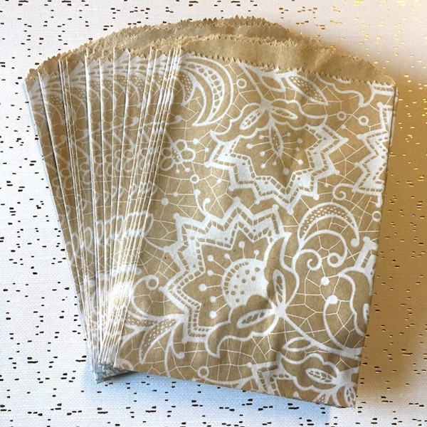 Flat Paper Bags - Etsy