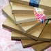 25 Chipboard Postcards A2 Size Lightweight 4.25x5.5 Kraft Cards Blank ...