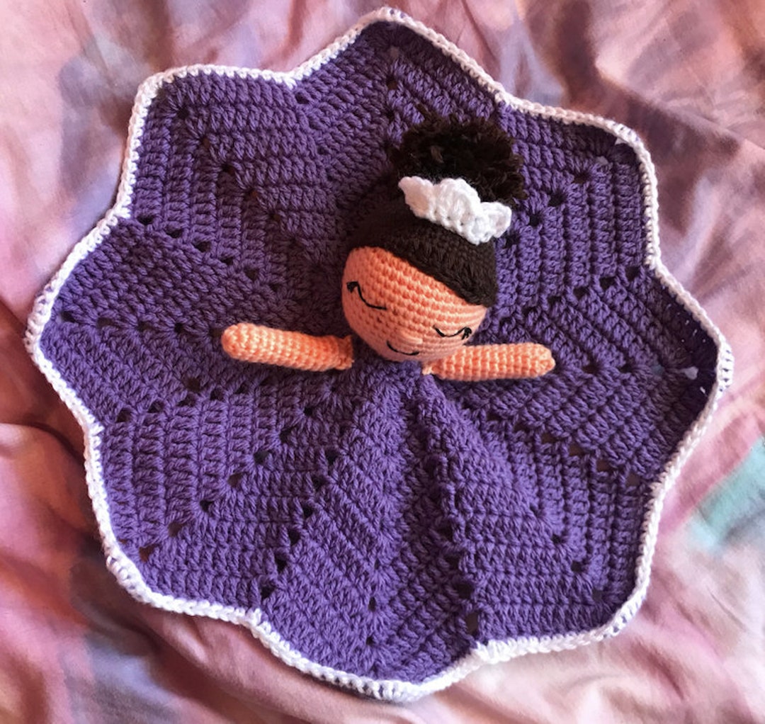 Purple Princess Lovey Crochet Pattern - Etsy