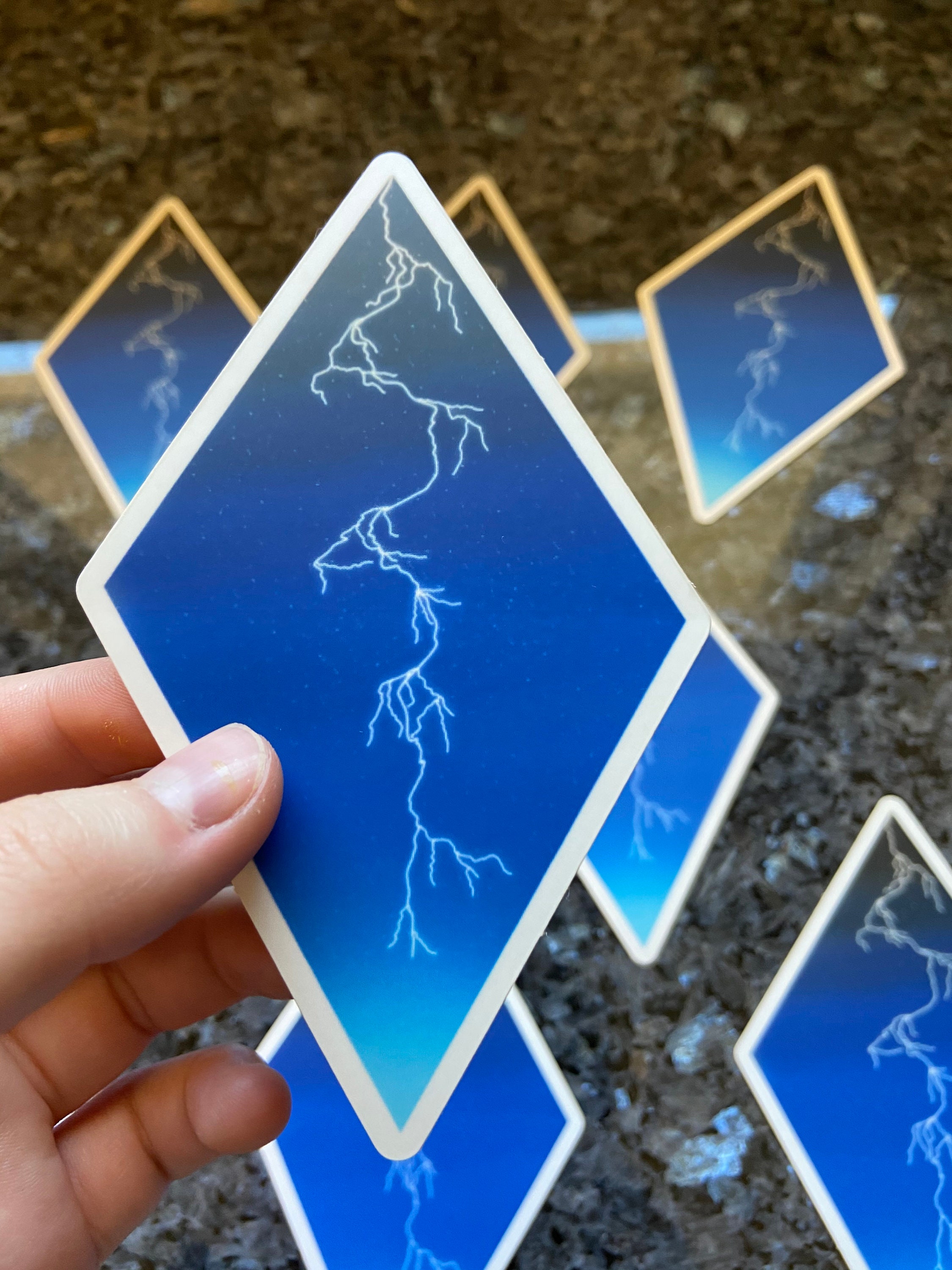 LIGHTNING Sticker - Etsy