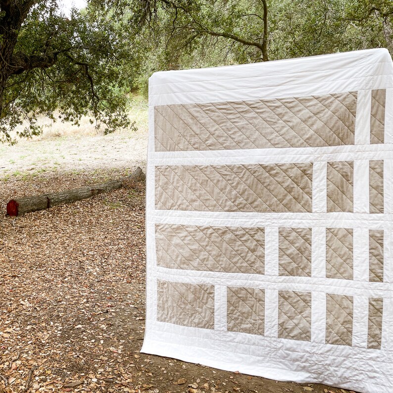 Box Canyon Quilt Pattern - Modern Minimal Quilt Pattern PDF Download ...