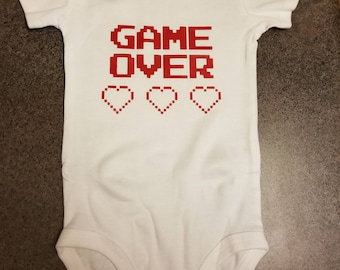 Game Over Bodysuit - Etsy