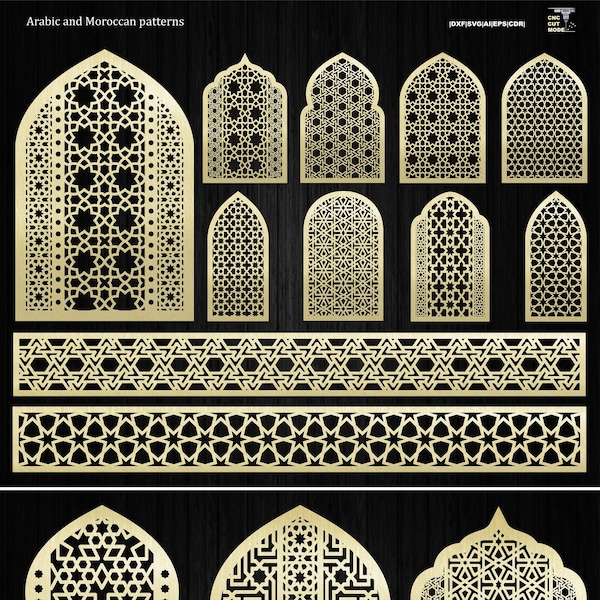Arabic Arch Pattern - Etsy