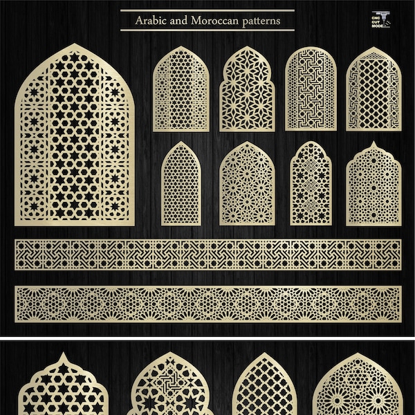 Arabic Arch Pattern - Etsy