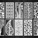 Natural Decorative Panel Bundle, Room Divider With Tropical Flower ...