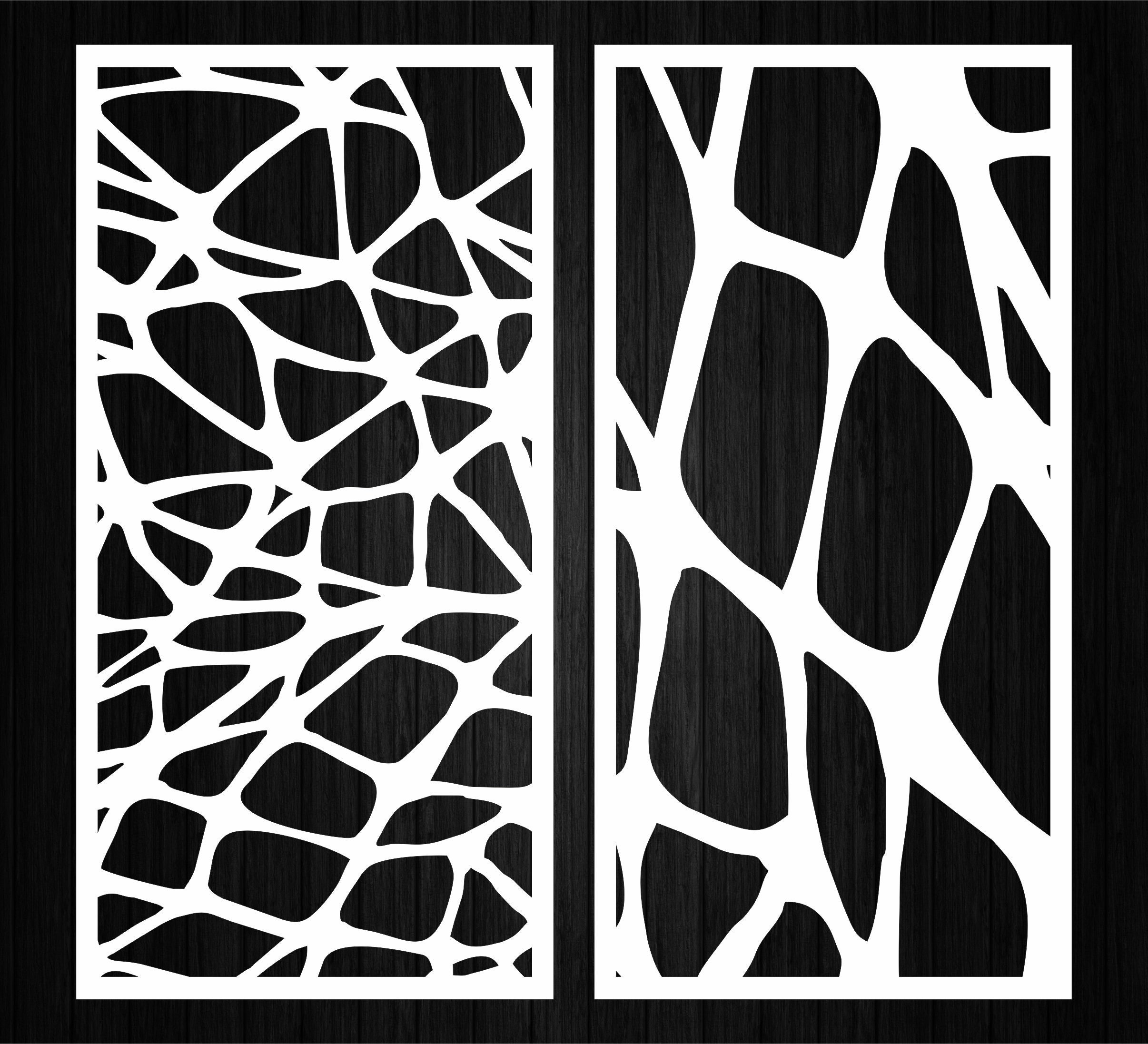 7 Decorative Geometric Panel Dxf.ai.svg.eps. Room Divider. - Etsy