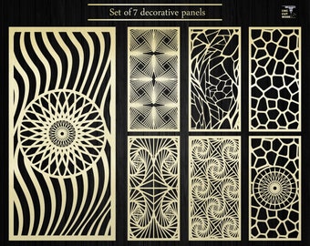 Room Divider Privacy Screen Partitions Decorative Panel - Etsy