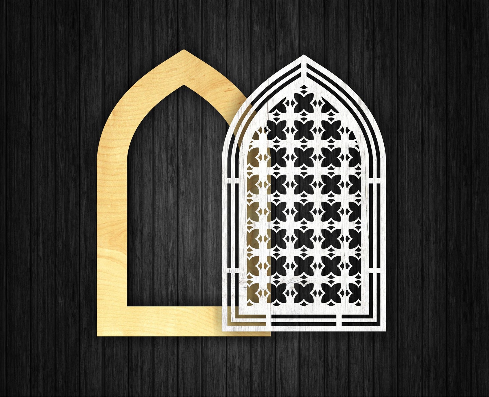 Decorative Cathedral Windows Arch Bundles Gothic Window - Etsy