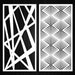 Vector Panels, With a Geometric Abstract Pattern ( Dxf.ai.svg.) for ...