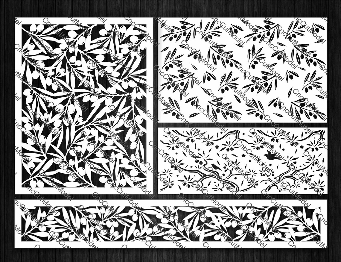 50 Tropical Leaves Decorative Panels Bundles Room Divider - Etsy