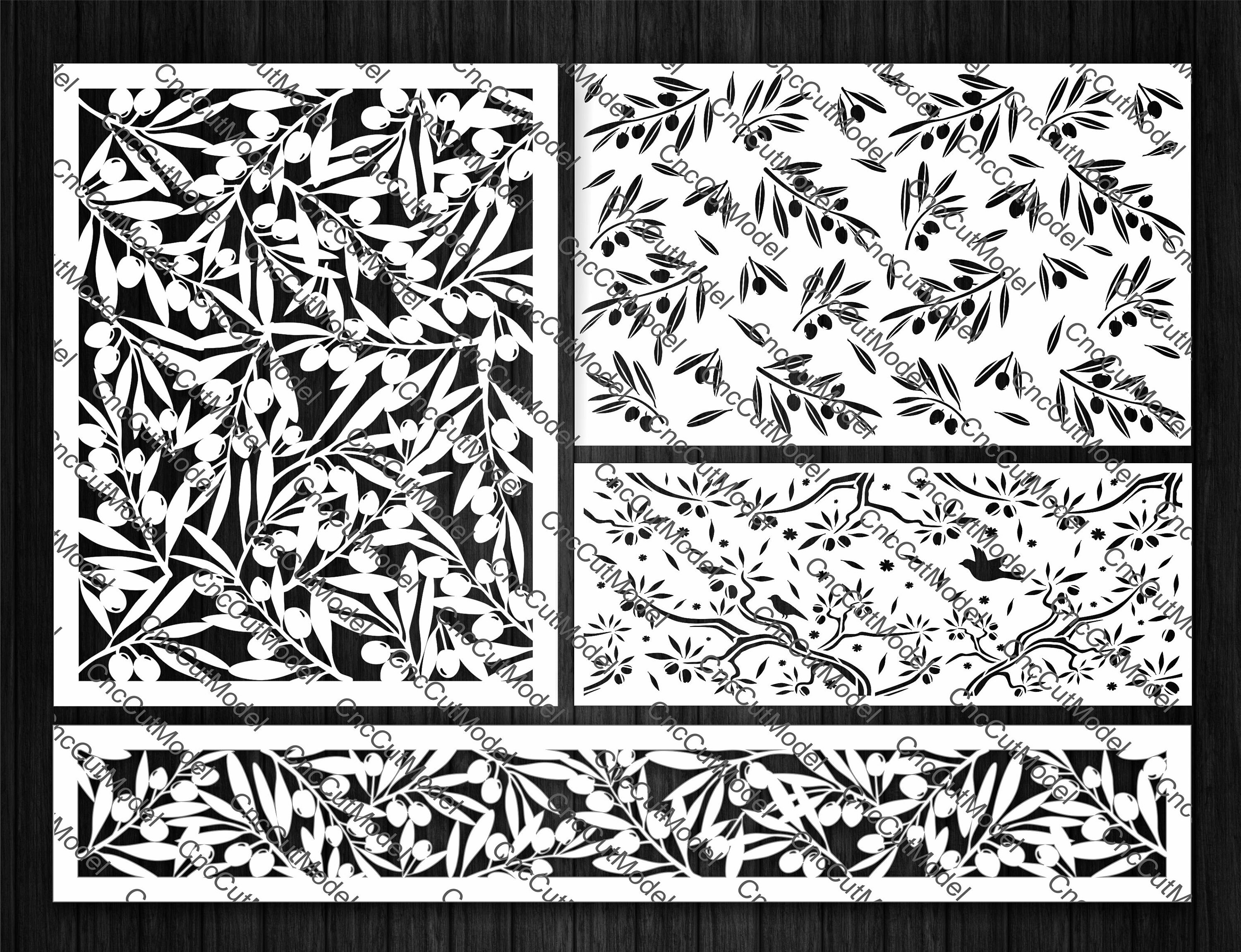 50 Tropical Leaves Decorative Panels Bundles Room Divider - Etsy