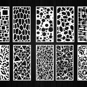 25 Stylish Modern Decorative Panel With Abstract and Geometric Patterns ...