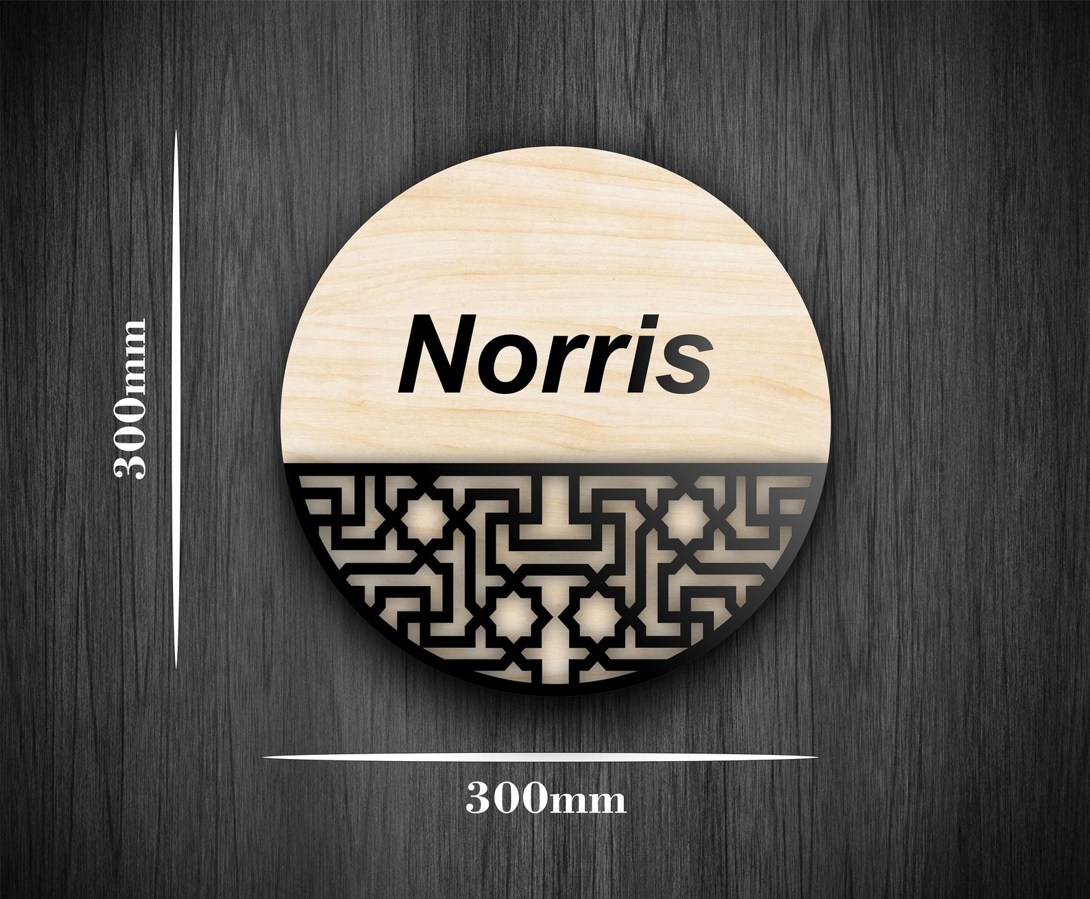 20 Arabic Door Hanger SVG Bundle, Round Welcome Sign With Moroccan ...