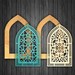 6 Decorative Window Arches With Patterns Cathedral Window - Etsy