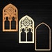 Decorative Cathedral Windows Arches in Gothic Style Wall - Etsy