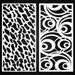 Vector Panels, With a Geometric Abstract Pattern ( Dxf.ai.svg.) for ...