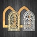 6 Decorative Window Arches With Patterns Cathedral Window - Etsy
