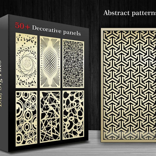 Pattern Panel Wall Panel Garden Wall Room Divider SVG Dxf - Etsy