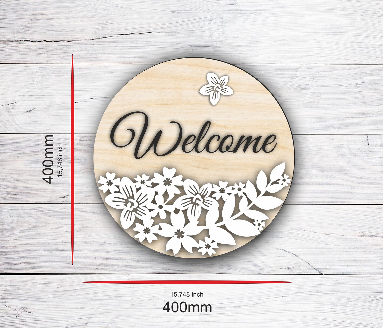 Round Door Hanger Sign Svg. Welcome Svg Bundle Front Sign. - Etsy