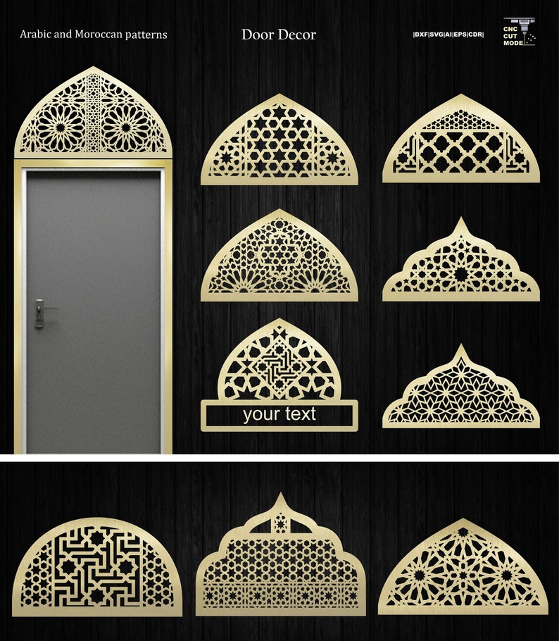 10 arches pour décorer les portes et fenêtres avec des motifs - Etsy France