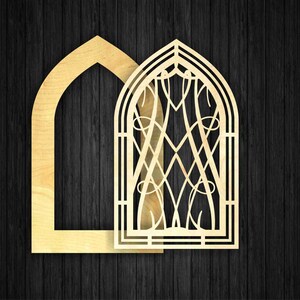 Decorative Cathedral Windows Arch Bundles, Gothic Window Arches for ...