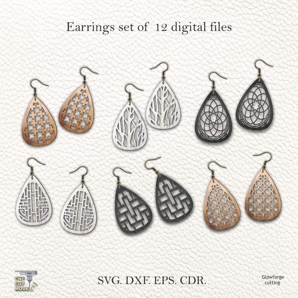 Dxf Earrings - Etsy