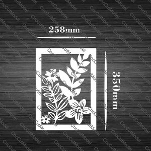 3 Panel Wall Art Decor With Tropical Leaves and Floral Pattern ...