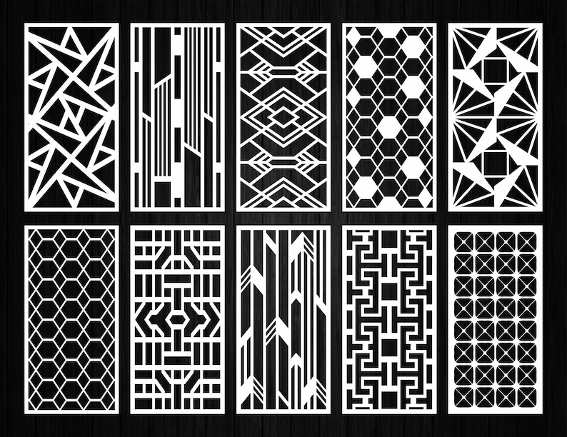 25 Original Decorative Panel Art Deco Style Modern Room - Etsy