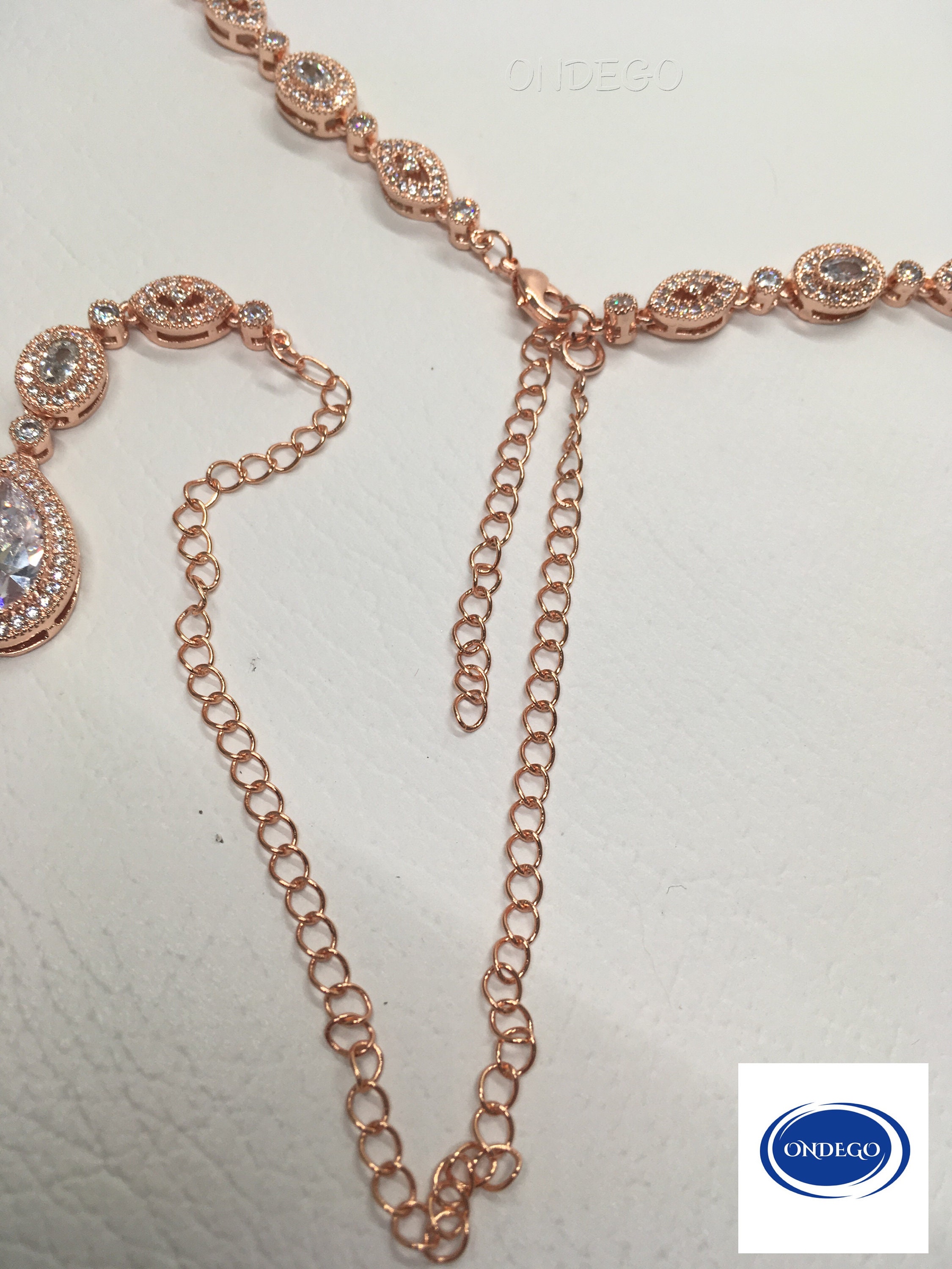 Creolen Rosegold Rückenkette Brautschmuck Set Schmuckset - Etsy Creolen Rosegold Rückenkette Brautschmuck Set Schmuckset - Etsy