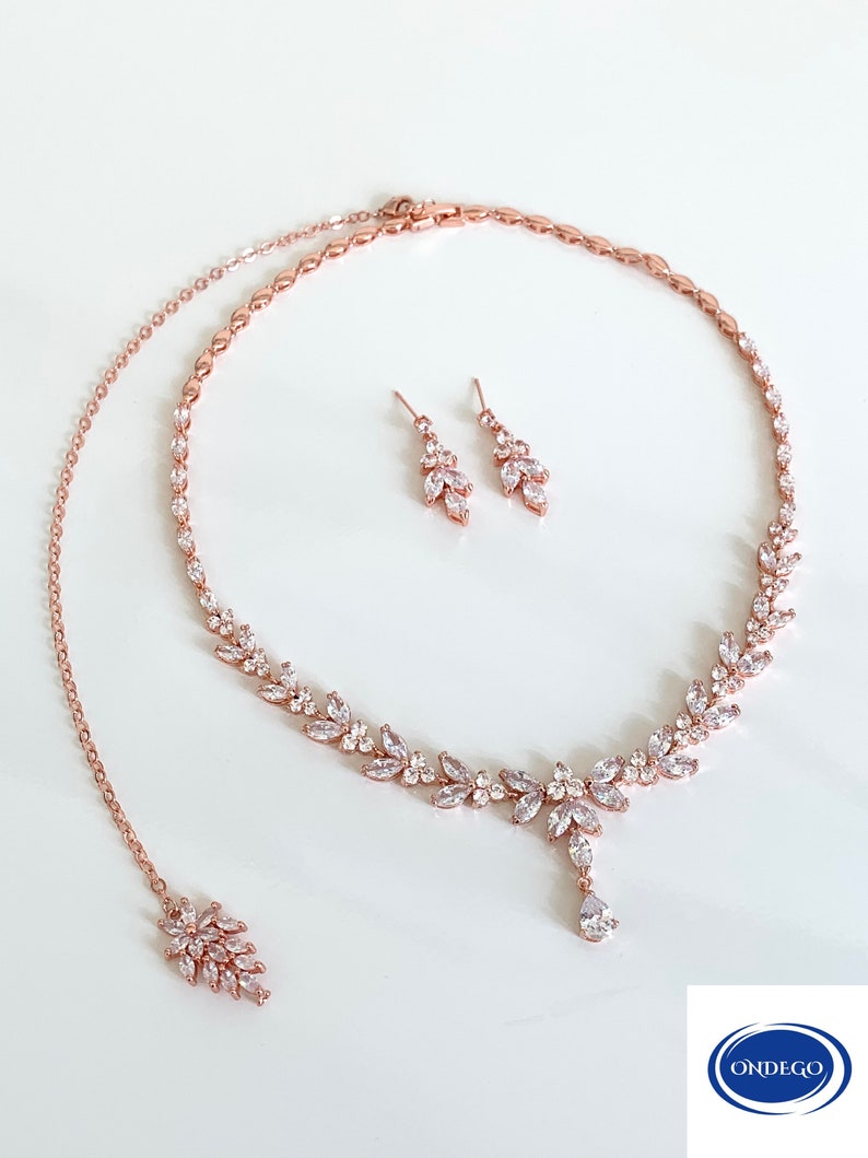 Rückenkette Rosegold Brautschmuck Set Schmuckset Strass - Etsy.de Rückenkette Rosegold Brautschmuck Set Schmuckset Strass - Etsy.de