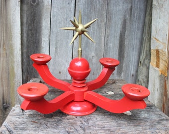 Traditional German Advent Wreath - Count the Sundays before Christmas ...