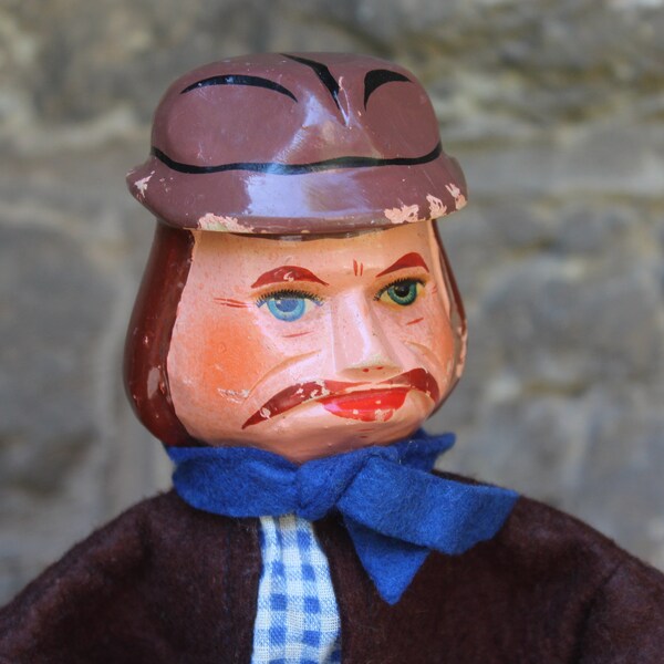 Carved Puppet - Etsy